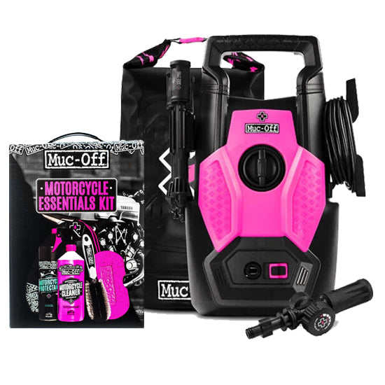 Muc-Off Motorcycle Motorbike Bike Pressure Washer Essentials Kit Bundl ...
