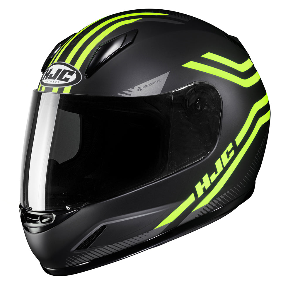 HJC CL-Y Strix MC3HSF Yellow Motorcycle Helmet Kid's – Rider
